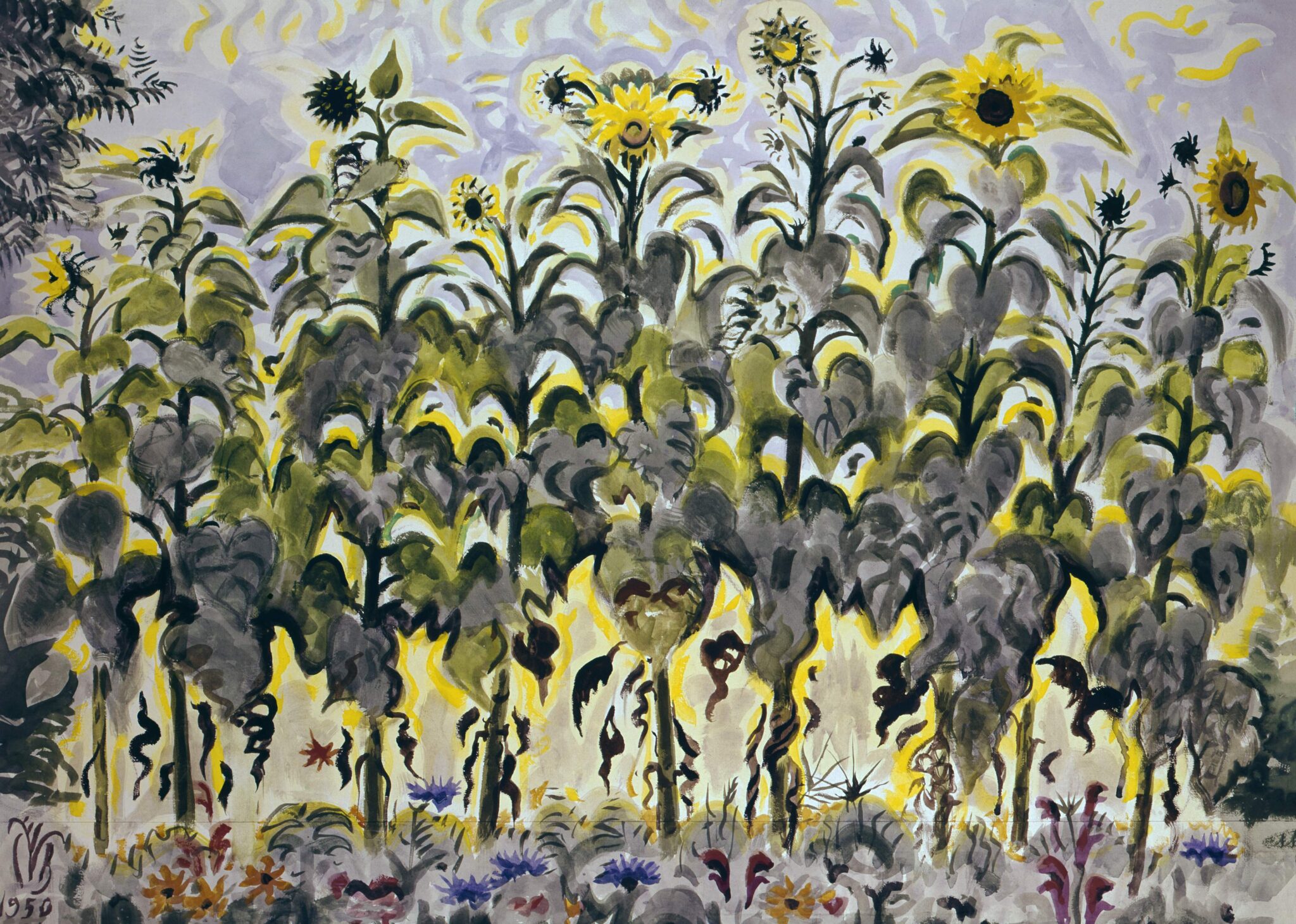 I sing "Ah! Sunflower" by William Blake accompanied by 13 Paintings of ...