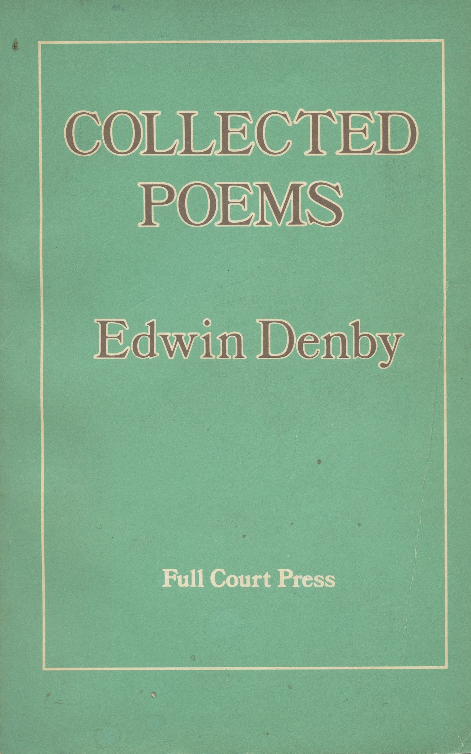 Edwin Denby reads The Climate and People on Sunday - Don YortyDon Yorty