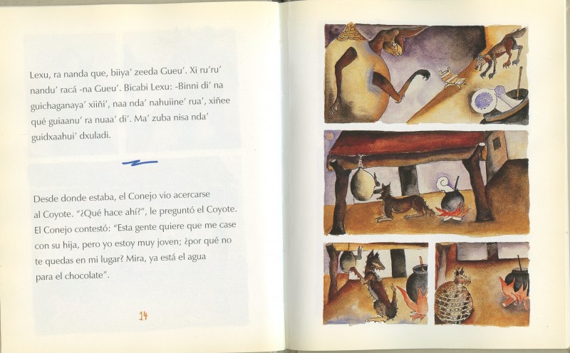 The Story of the Rabbit and the Coyote. Illustrated by Francisco Toledo ...