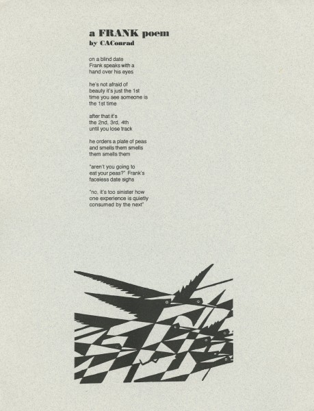 A Frank Poem by CA Conrad - Don YortyDon Yorty