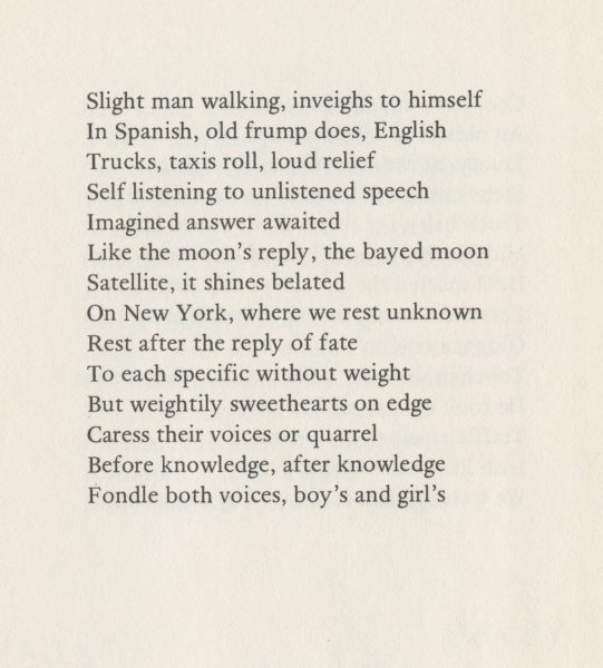 Edwin Denby reads from Snoring in New York - Don YortyDon Yorty