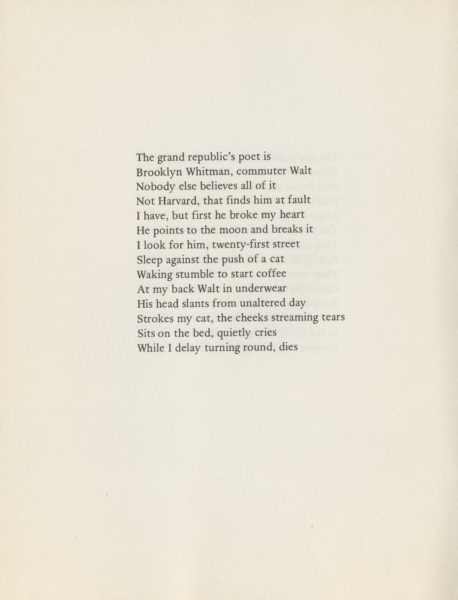 A Noiseless Patient Spider by Walt Whitman with two sonnets by Edwin ...