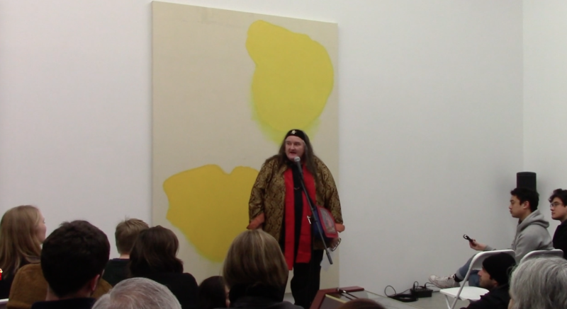 CA Conrad reads at Karma Gallery, NYC, January 13, 2019 - Don Yorty