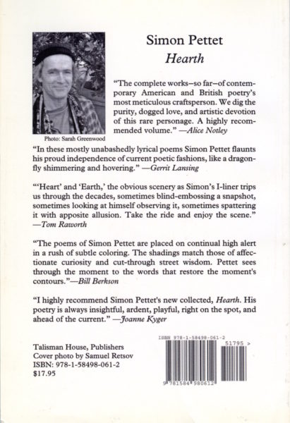 Simon Pettet reads from Hearth - Don YortyDon Yorty