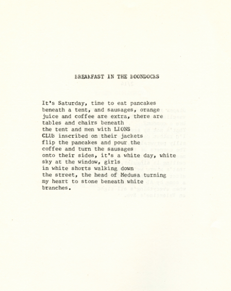 Nine Poems by Lewis Warsh - Don YortyDon Yorty