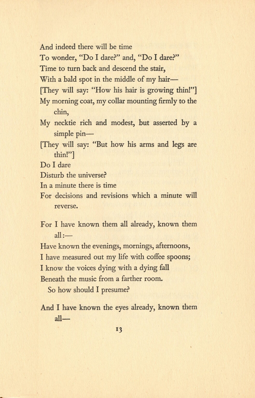 The Love Song of J. Alfred Prufrock read by T. S. Eliot - Don YortyDon ...