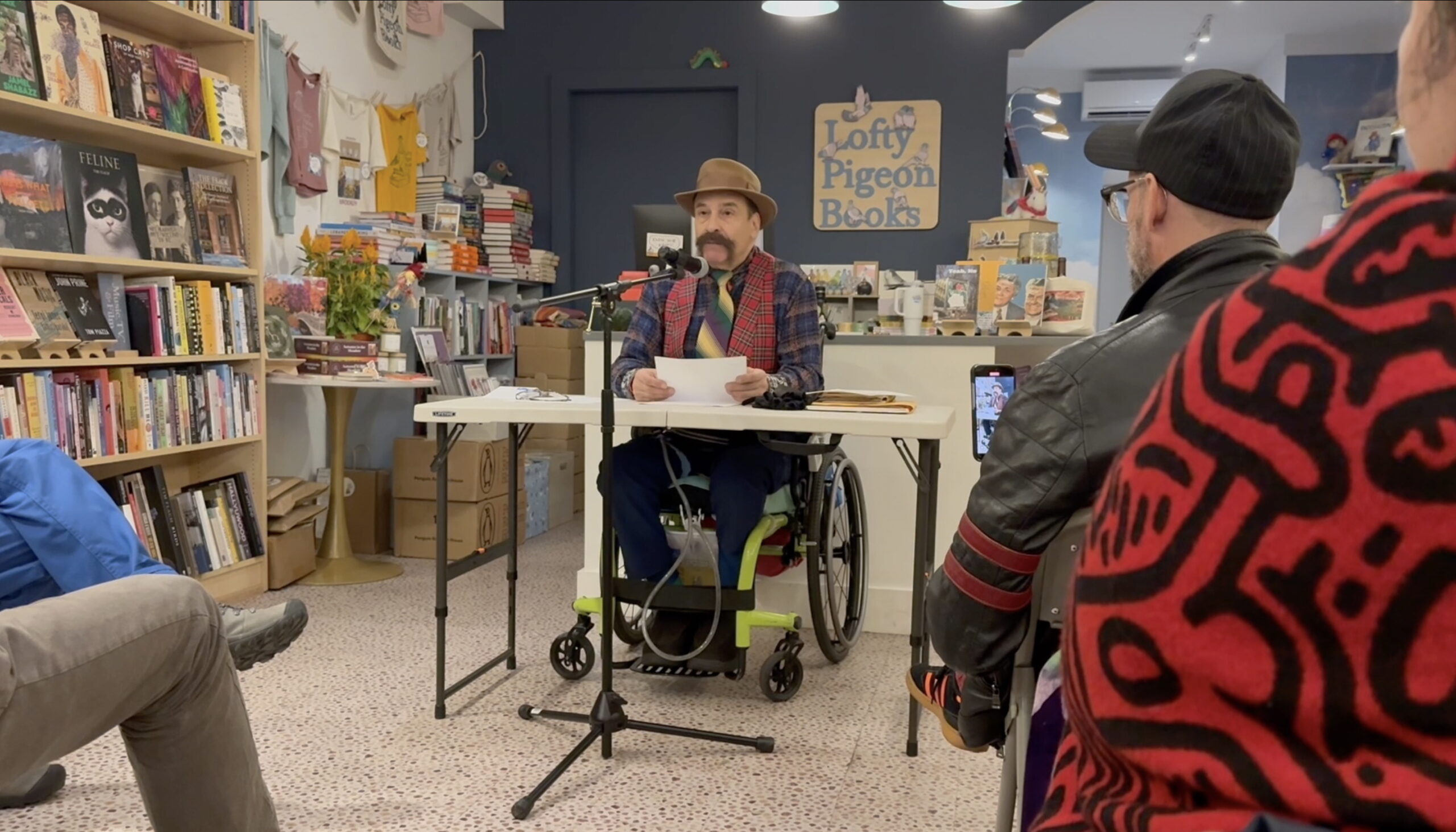 Douglas Rothschild reads at Lofty Pigeon Books, 10/16/25 - Don YortyDon ...
